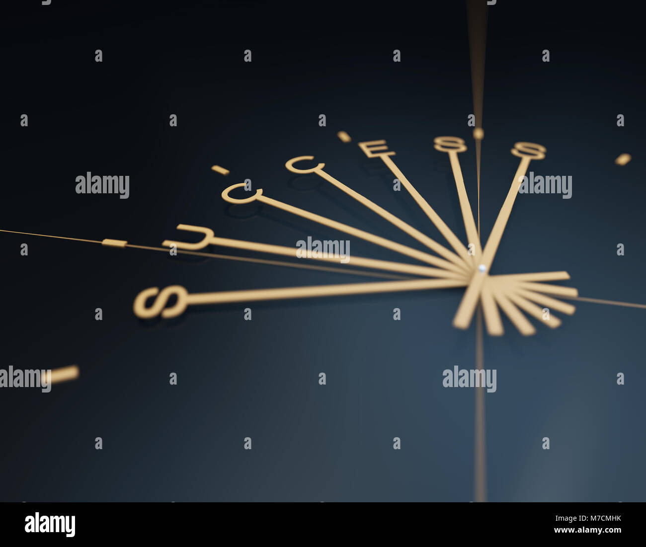 Pointer and success of time, through time accumulation, success Stock ...
