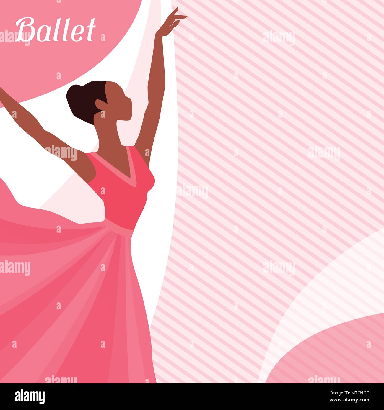 Pirouette ballet Stock Vector Images - Alamy