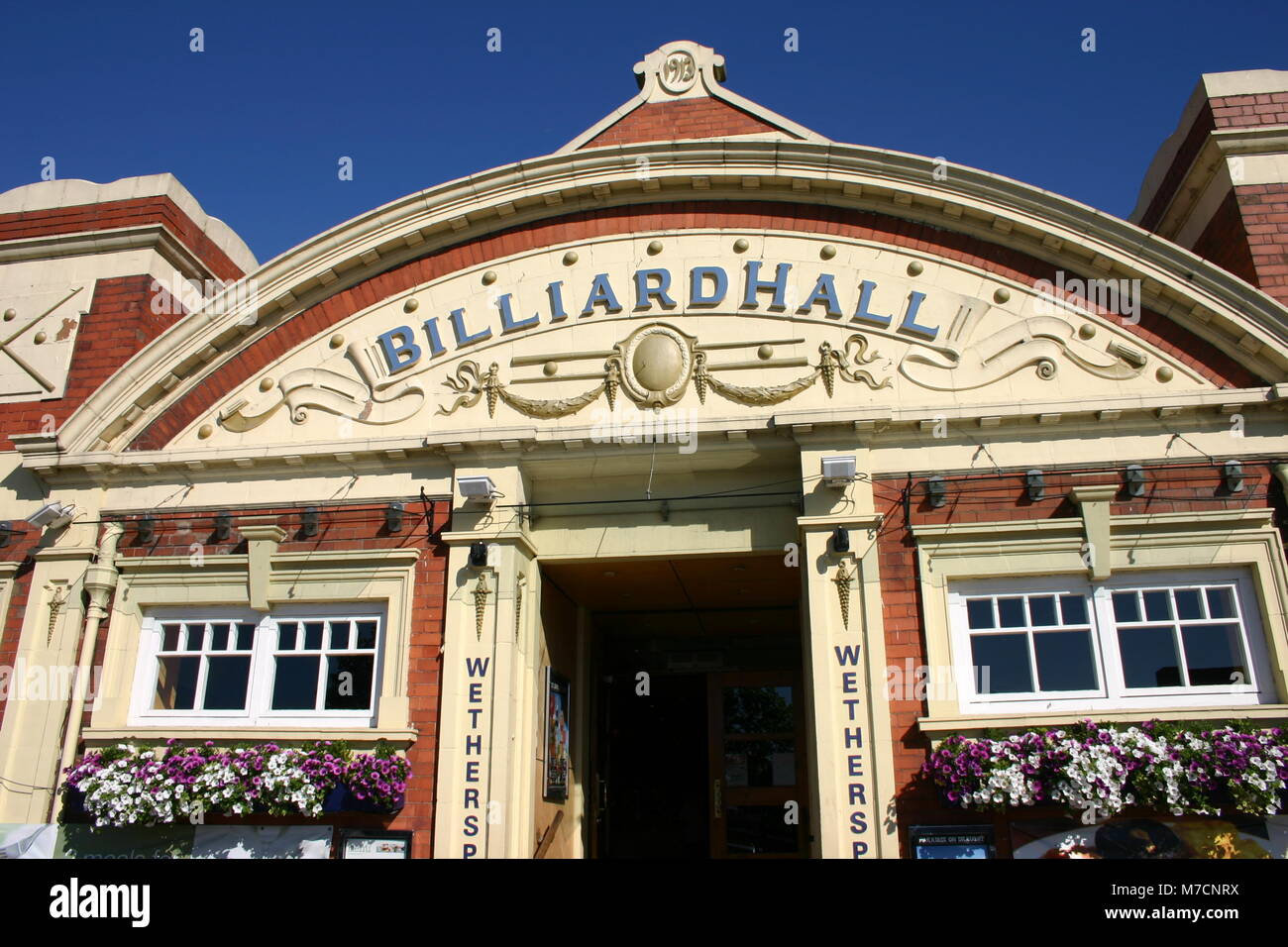 Billiard hall, built 1913 for Willie Holt billiard table manufacturer ...