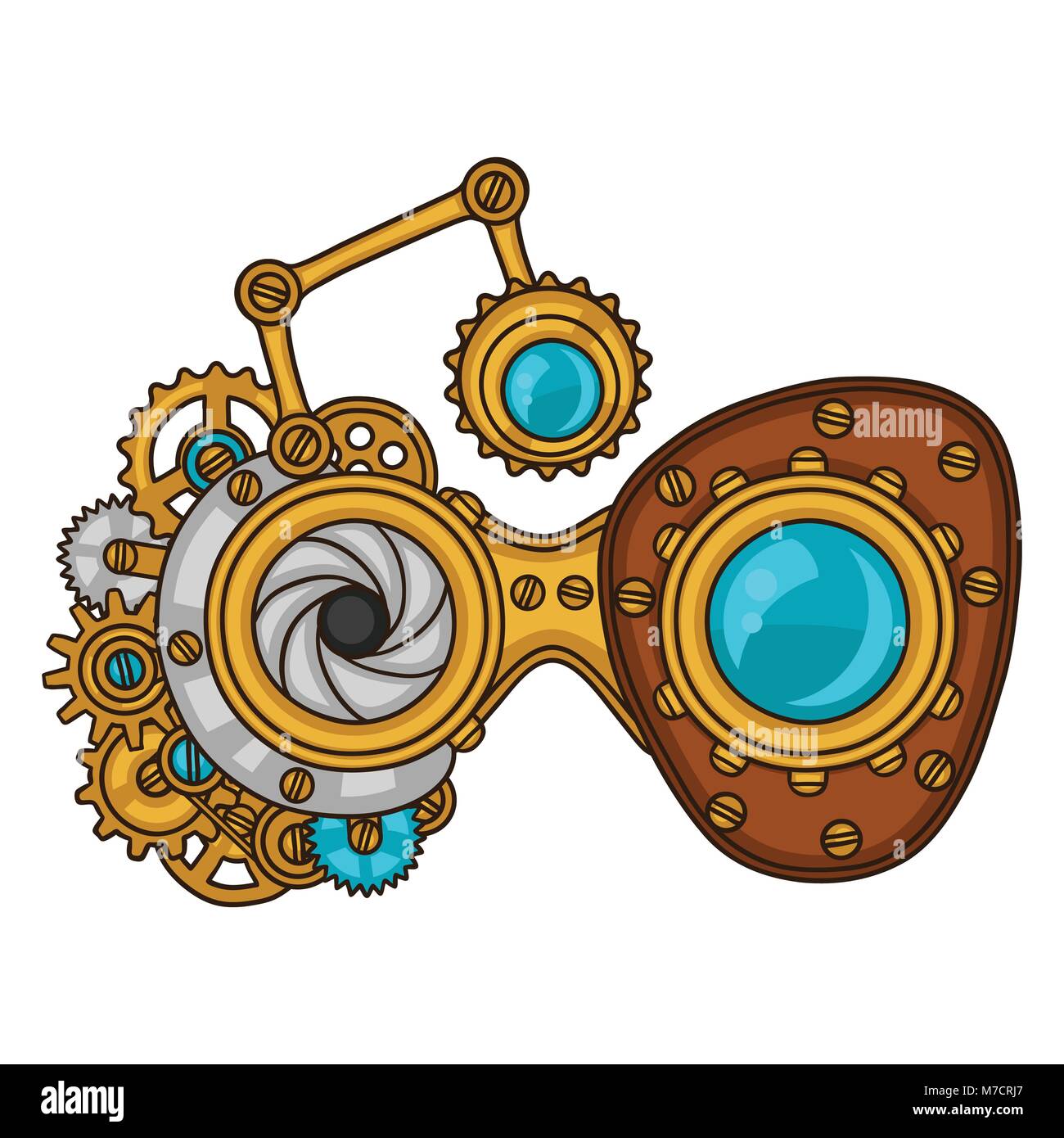 Steampunk Goggles Drawing