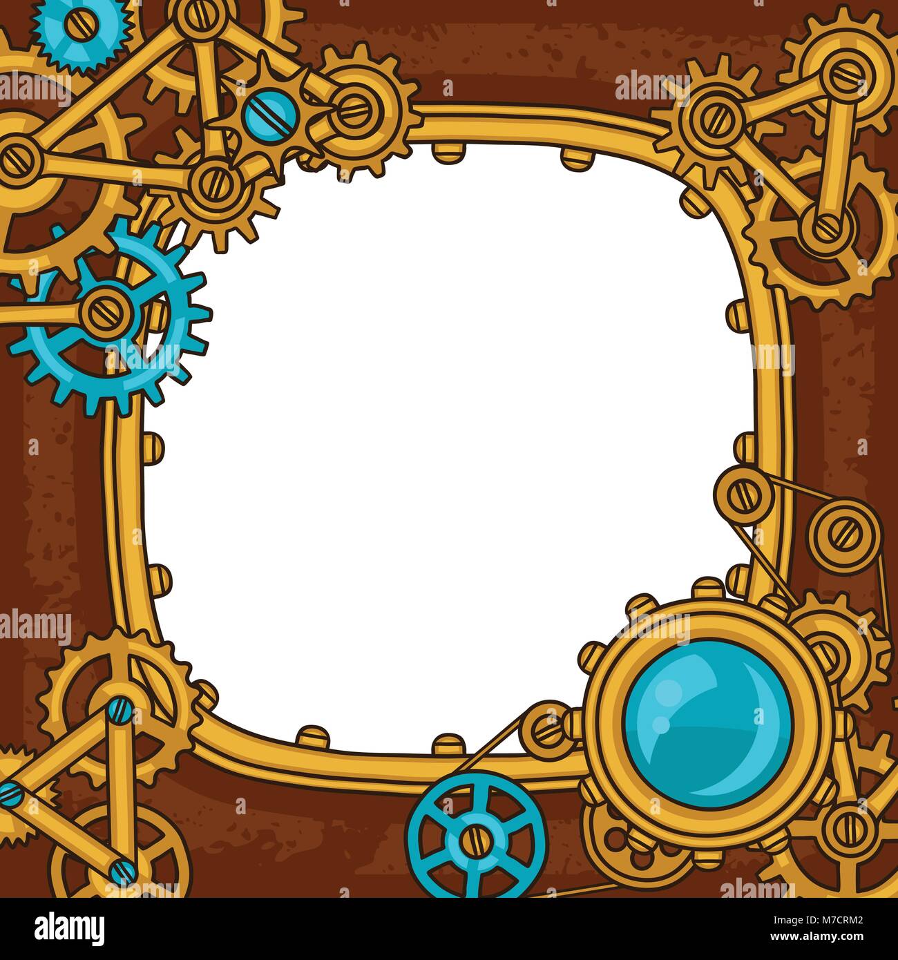 Steampunk Gear Frame