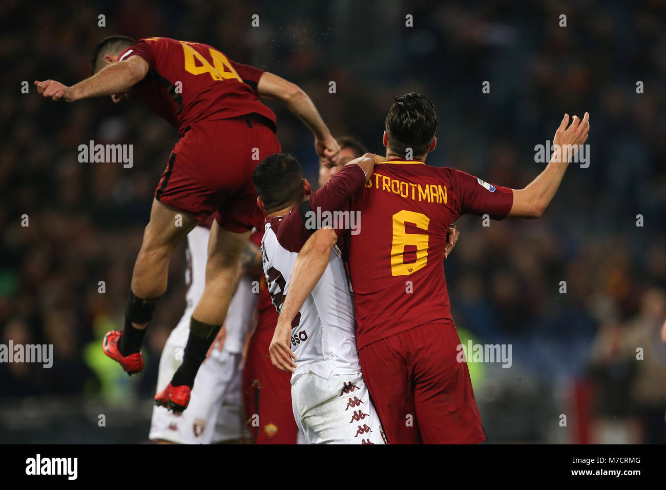 Rome, Italy. 09th Mar, 2018. 9th March 2018, Stadio Olimpico, Rome ...