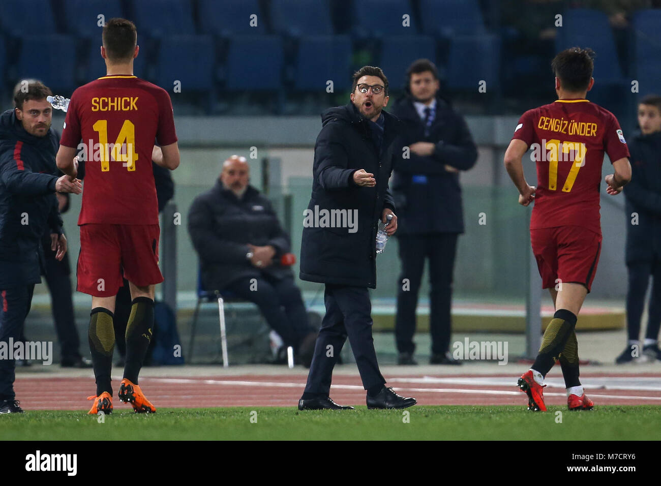 Rome, Italy. 09th Mar, 2018. 9th March 2018, Stadio Olimpico, Rome ...