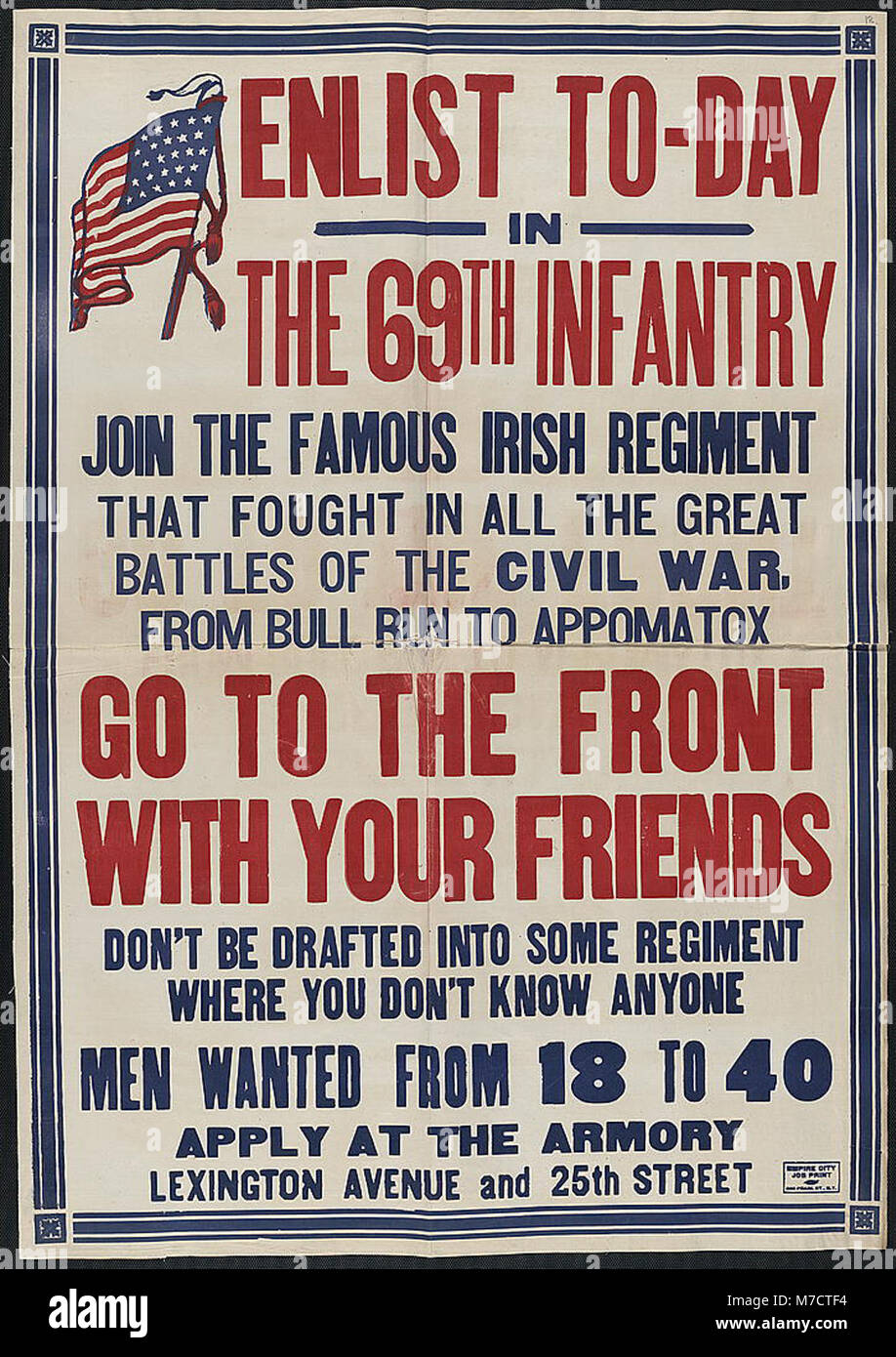69th infantry hi-res stock photography and images - Alamy