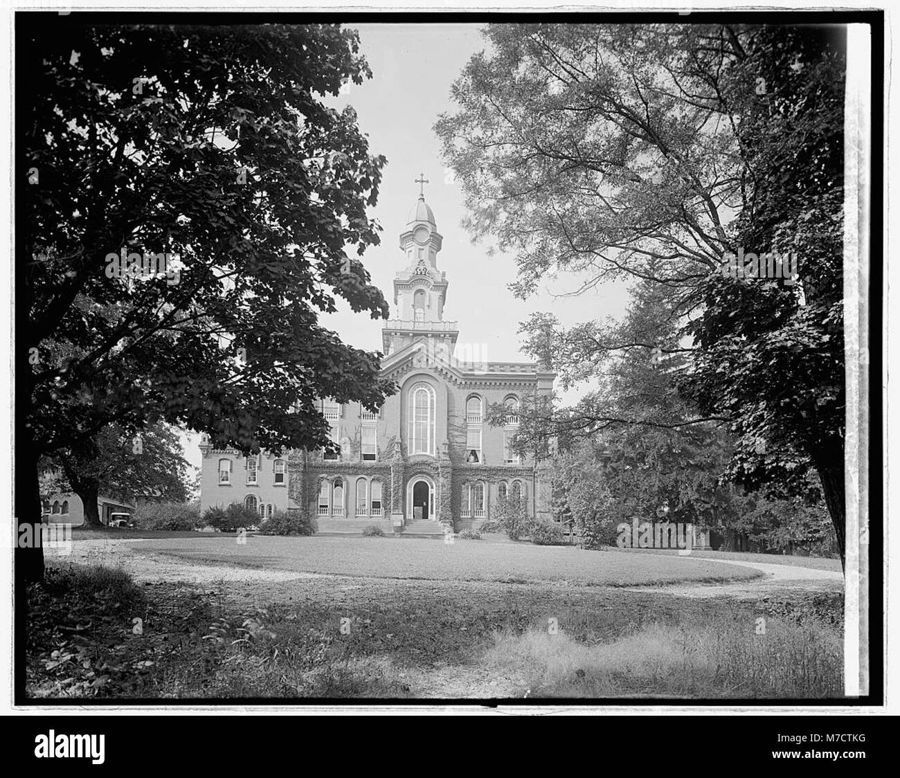 This image features the Episcopal Theological Seminary in Virginia, an ...