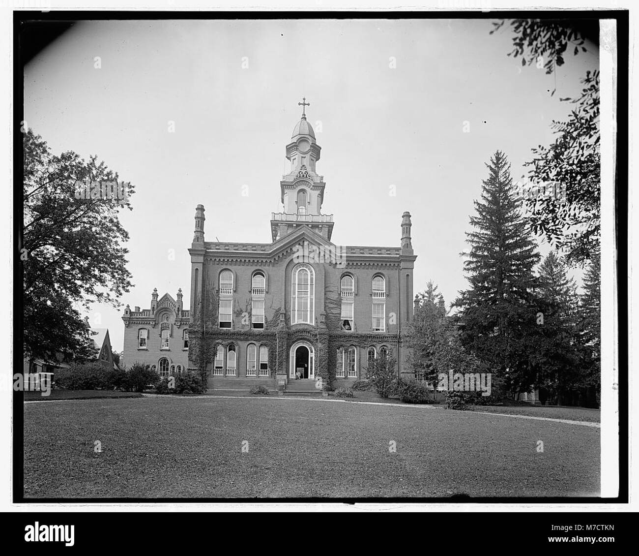 A photograph of the Episcopal Theological Seminary in Virginia ...
