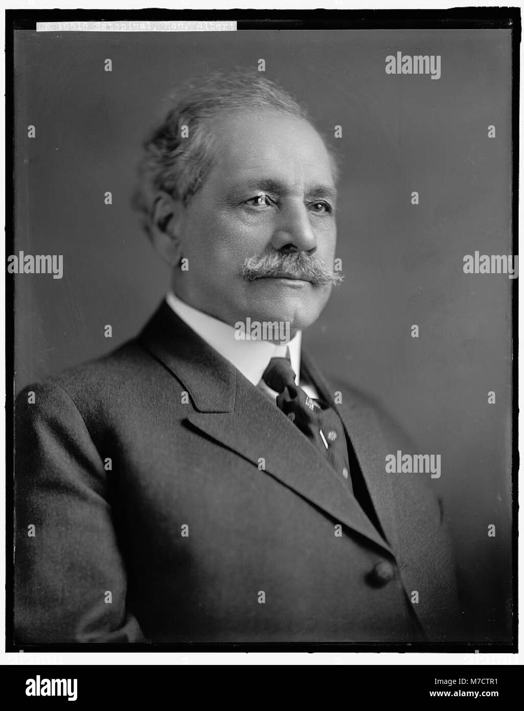 This photograph features Albert Estopinal, an honorable historical ...