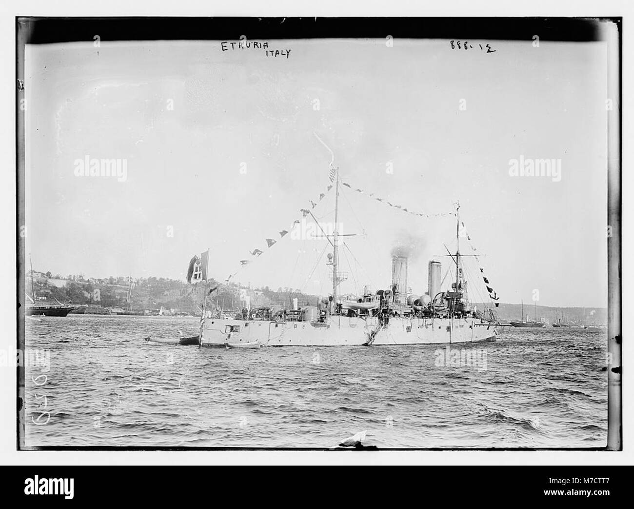 The *Etruria* was a prominent passenger ship built in the late 19th ...