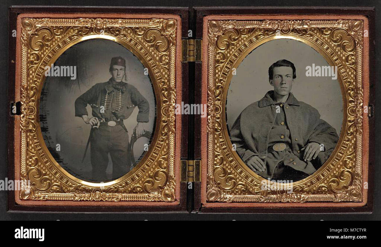 Zouave civil war hi-res stock photography and images - Alamy