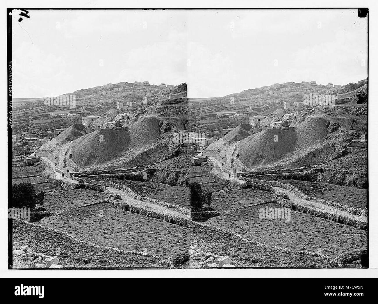 Excavations at the Ophel site in Jerusalem, an important archaeological ...