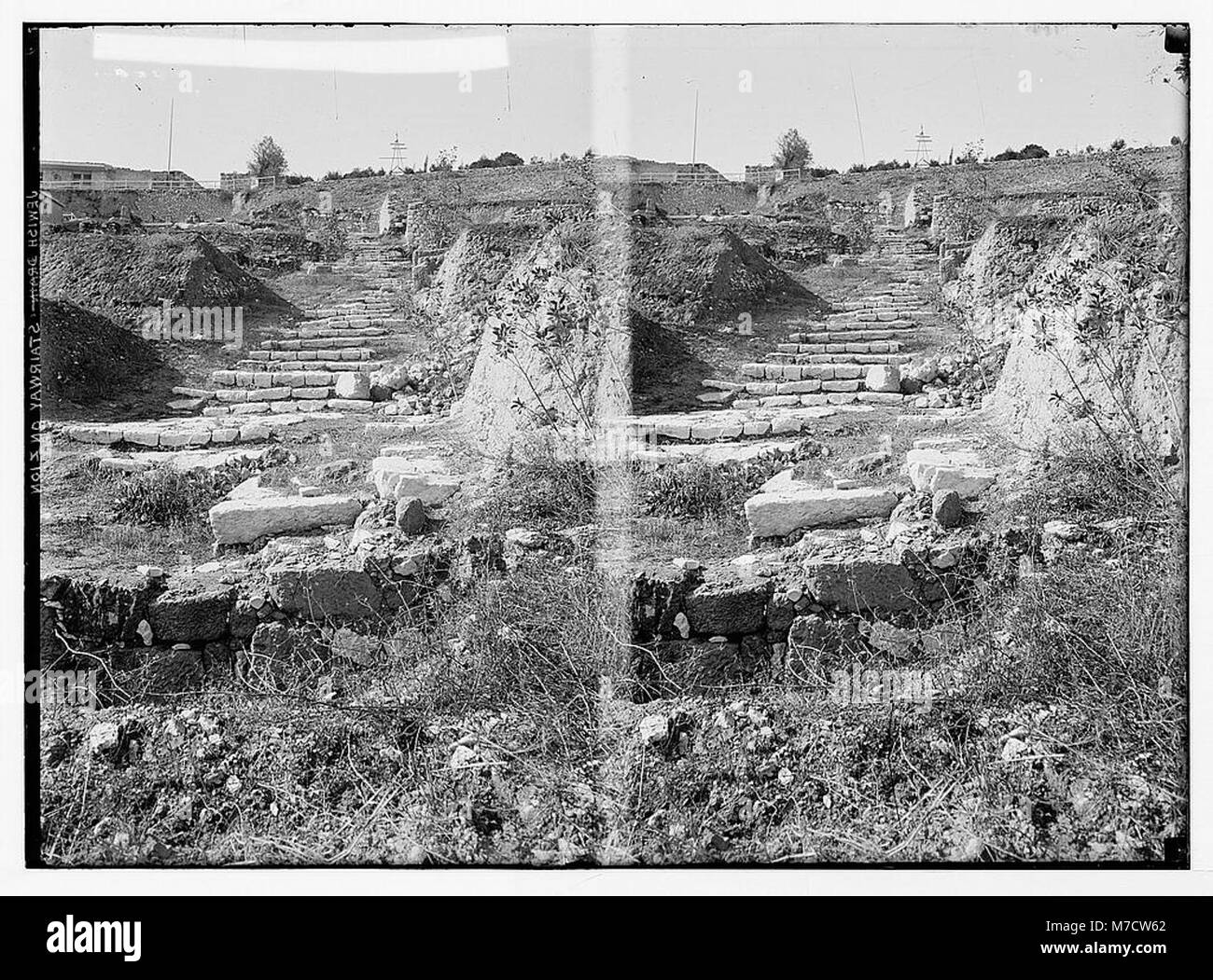 An image showing excavations on the grounds of the Assumptionists in ...