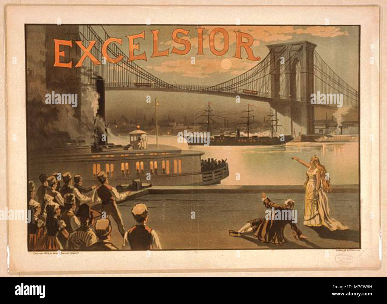 A depiction of the word 'Excelsior,' symbolizing a pursuit of ...