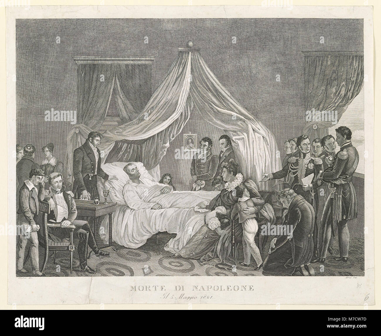 Death of napoleon bonaparte hi-res stock photography and images - Alamy