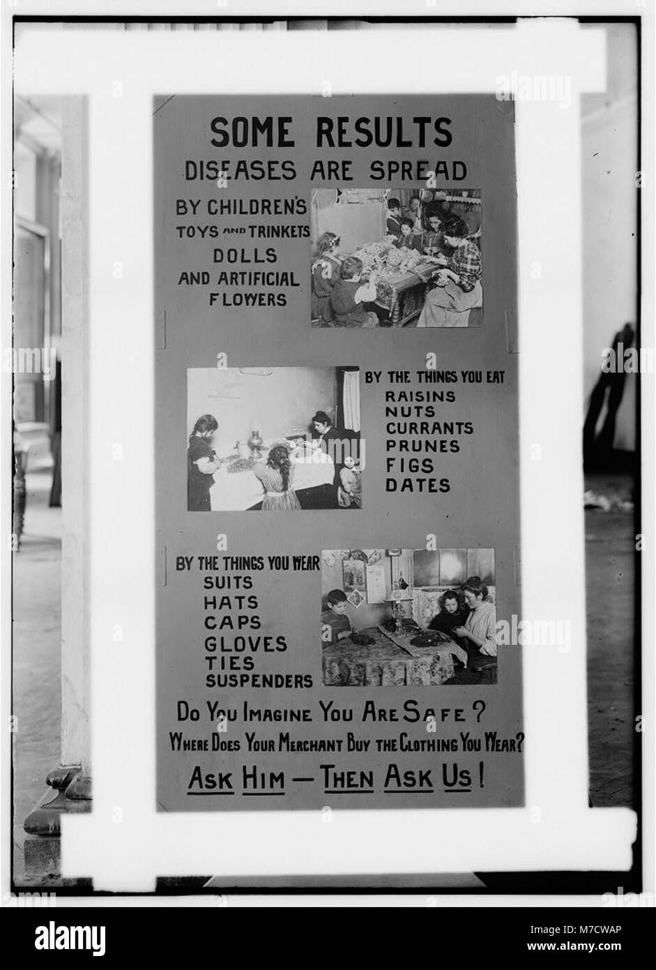 A historical exhibit panel showcasing important artifacts and ...