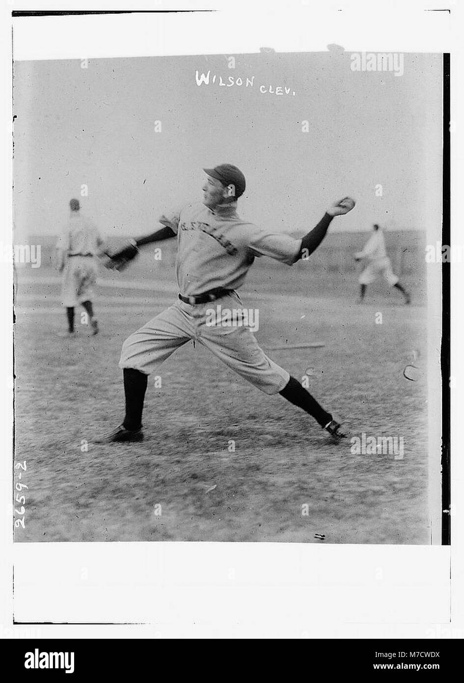 A portrait of F.E. 'Fin' Wilson, a notable figure in Cleveland baseball ...