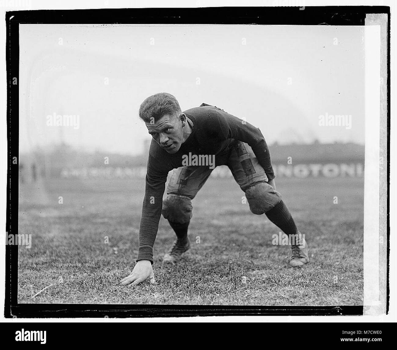 An image of F.E. Schafield at the Navy Yard in 1920, capturing the ...