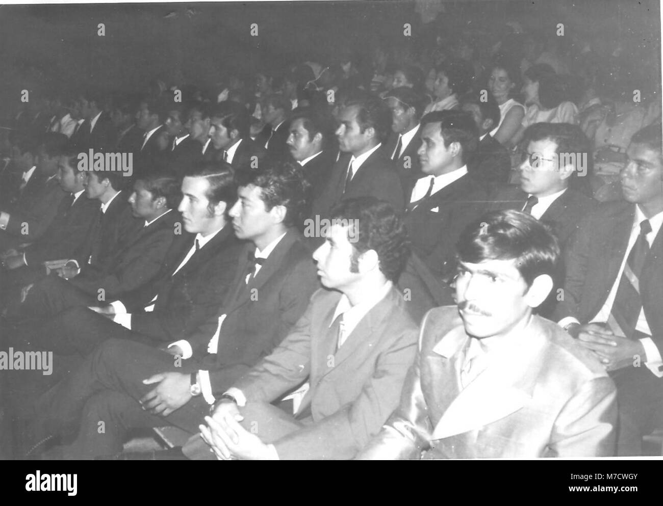 A photograph from the graduation ceremony of the Escuela Superior de ...