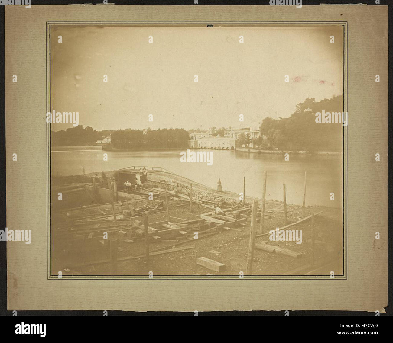 The Fairmount Water Works, located on the Schuylkill River in ...