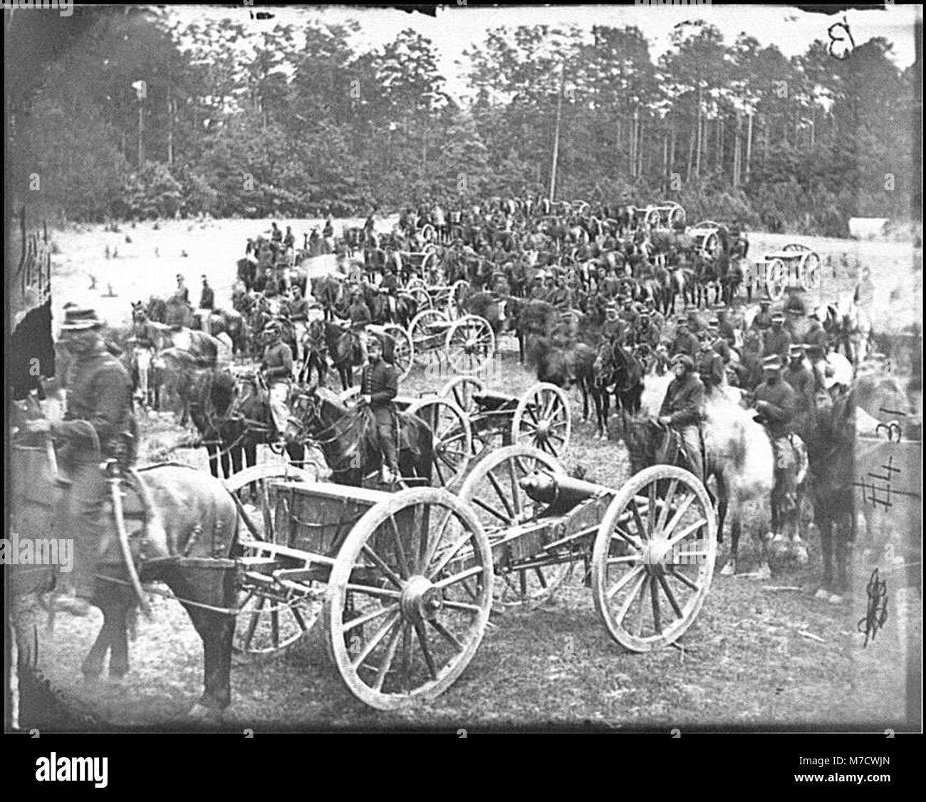 A photograph from the vicinity of Fair Oaks, Virginia, depicting ...