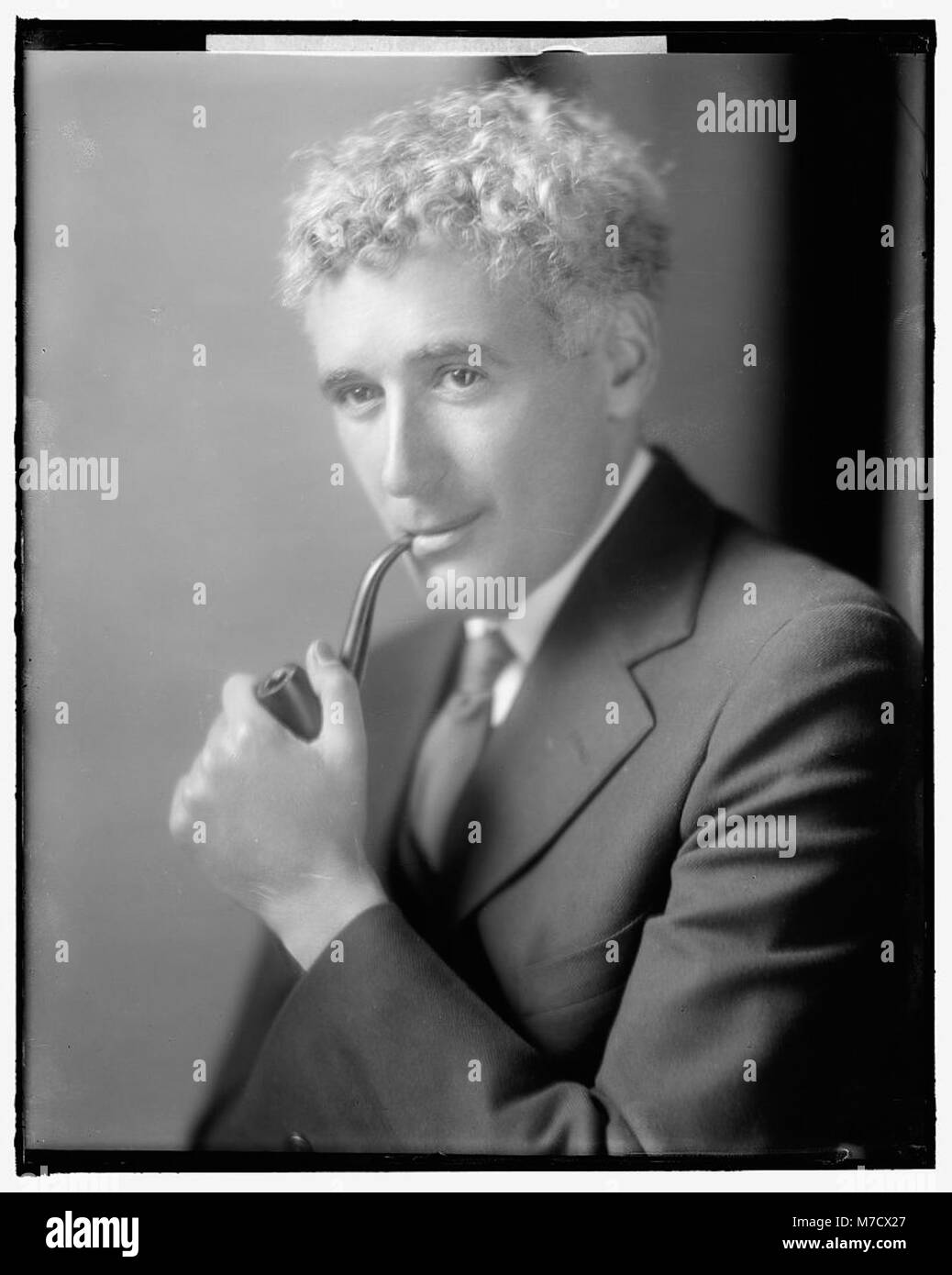 A portrait of Herbert Feis, an American historian known for his work on ...