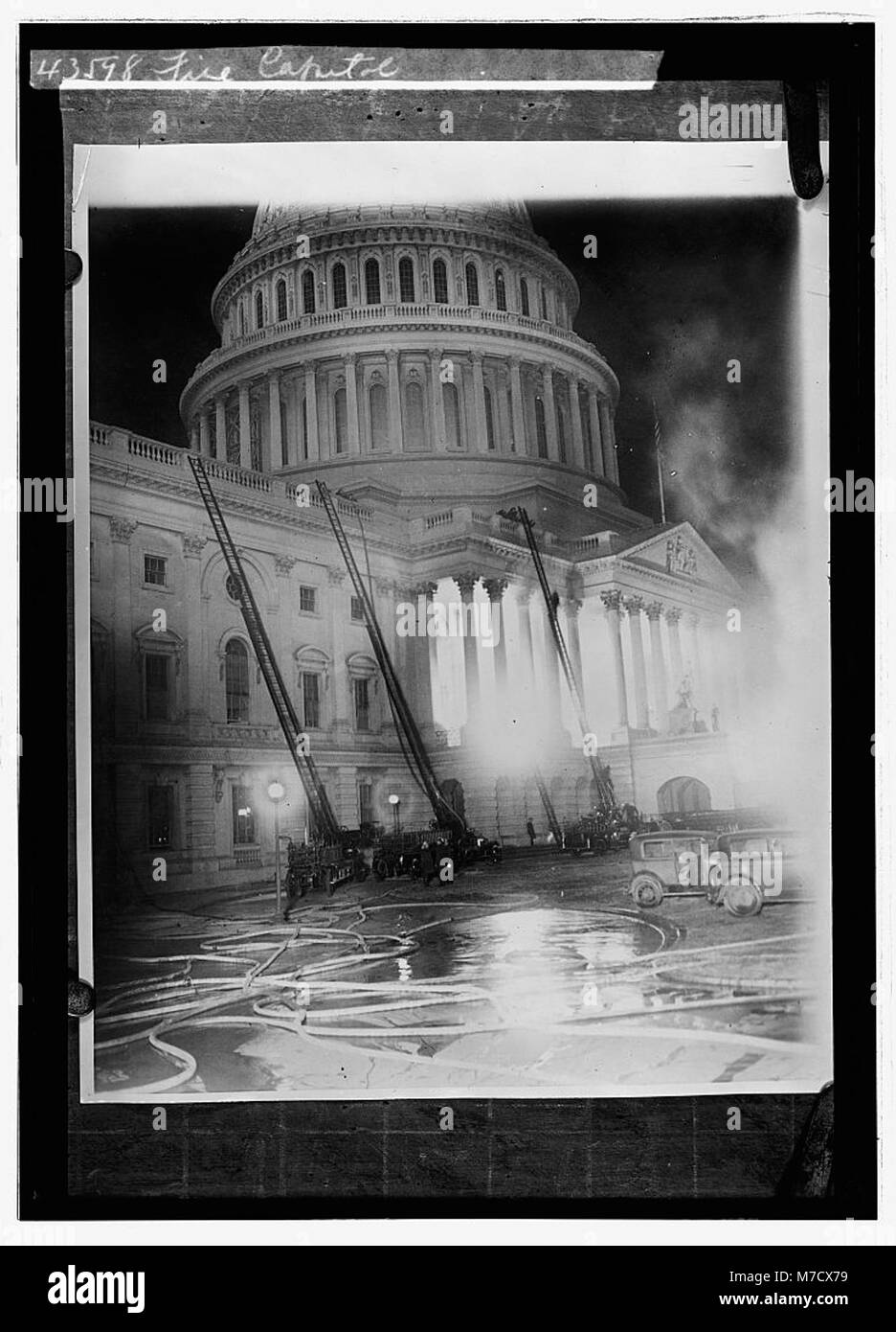 The fire at the U.S. Capitol in Washington, D.C., was a significant ...
