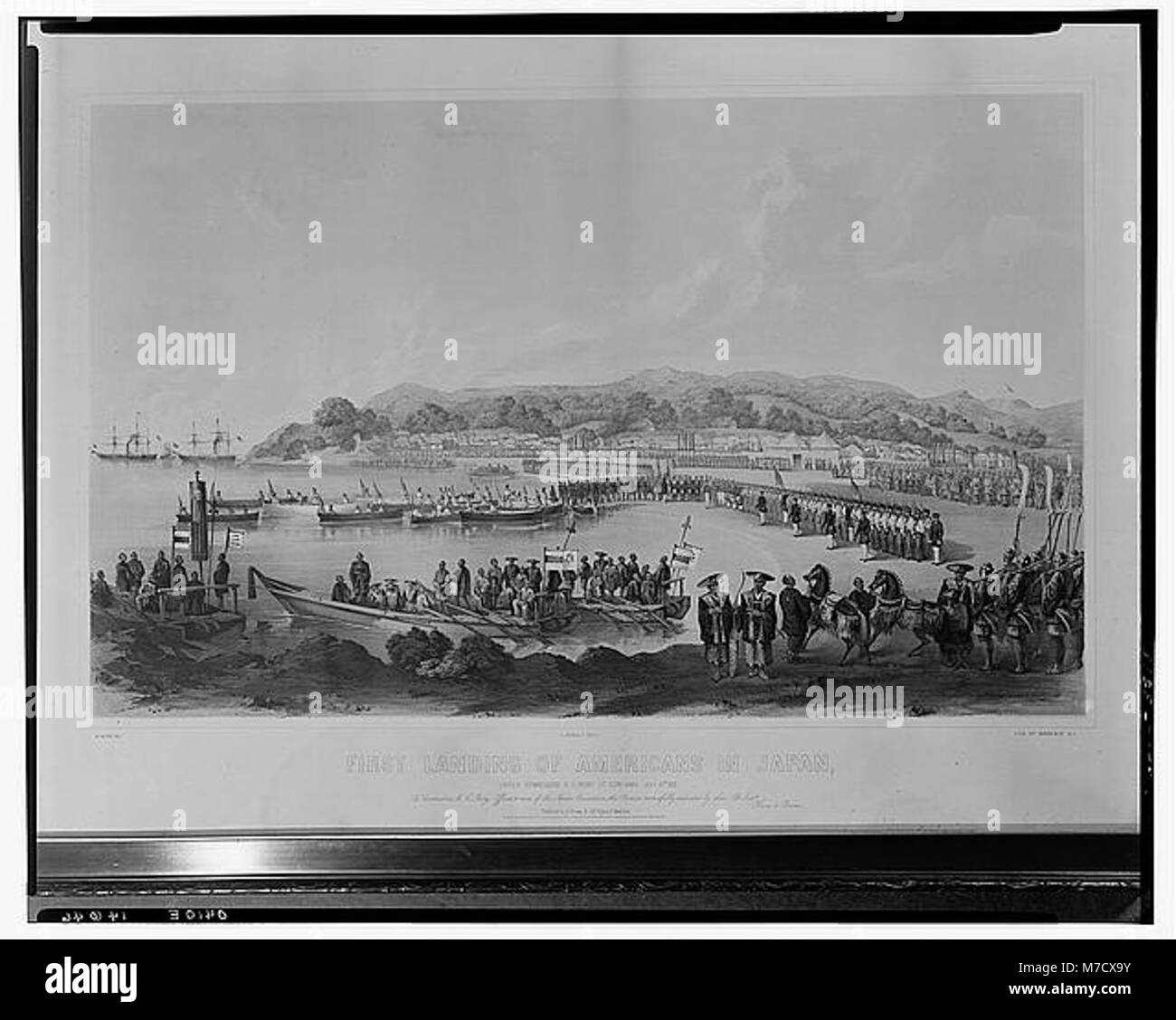 The first landing of Americans in Japan occurred under Commodore ...
