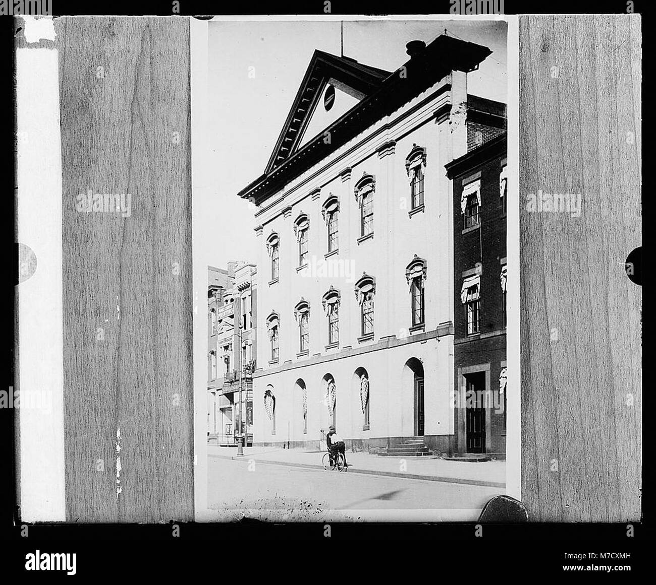 Assassination president lincoln washington Black and White Stock Photos ...