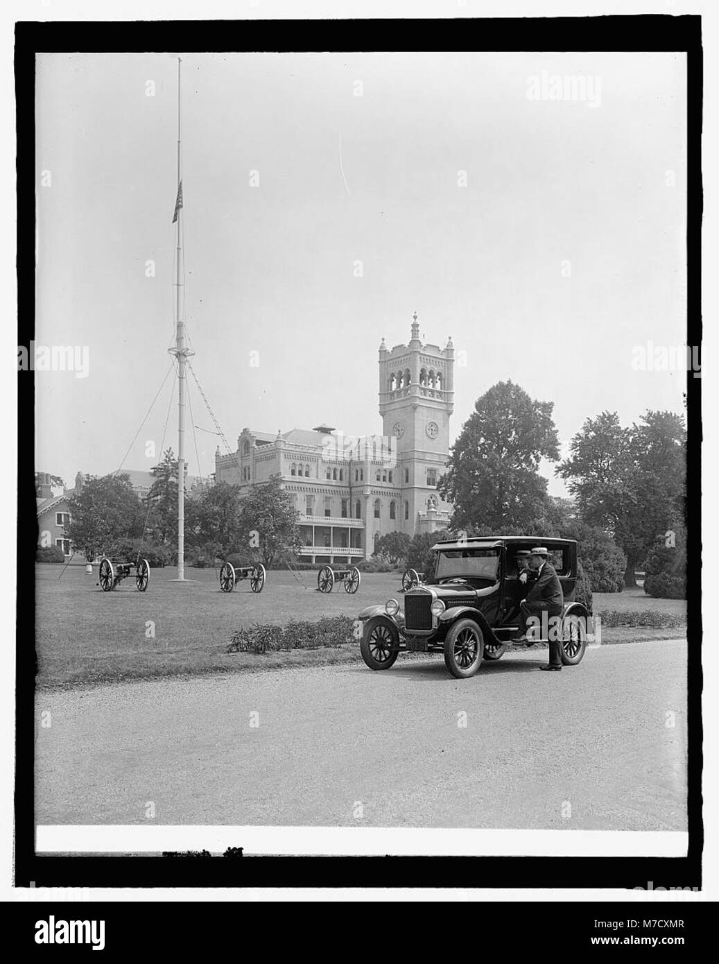 A historic photo of President Gerald Ford at the Soldier’s Home in ...