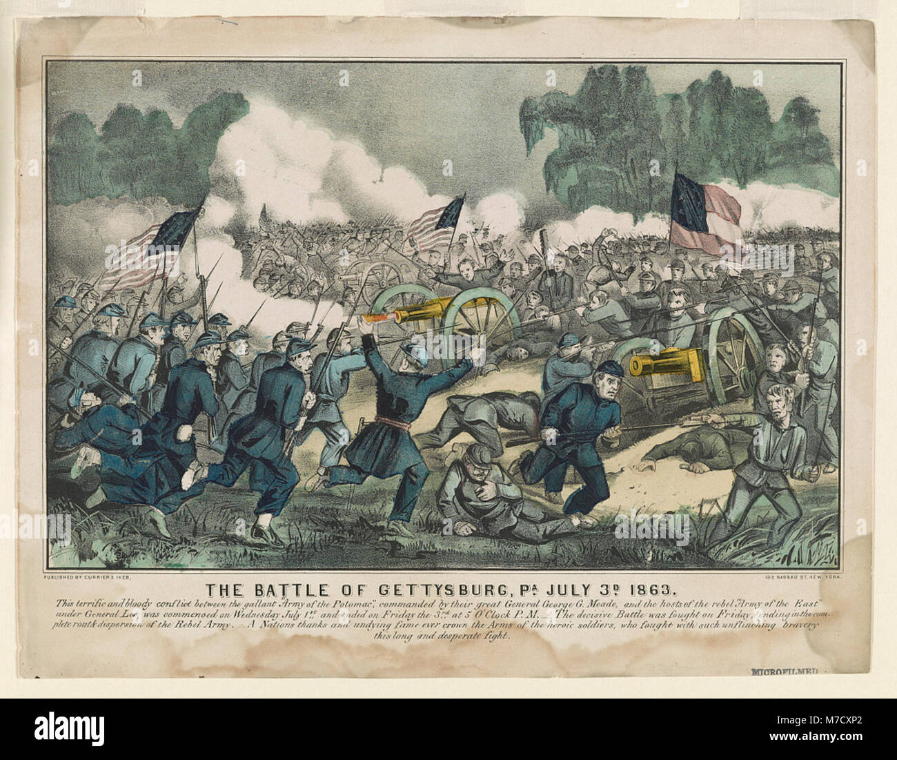 Gettysburg turning point in civil war hi-res stock photography and ...