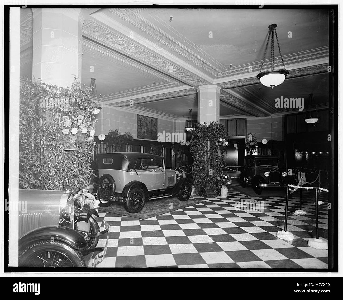 This photograph depicts the Ford Motor Company, a major American ...