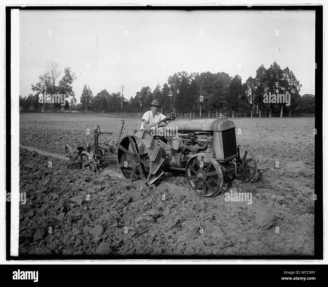 Ford tractor demonstration LCCN2016823783 Stock Photo - Alamy