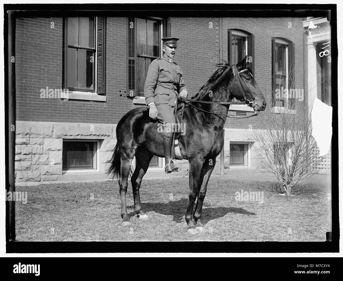 A portrait of Captain Julian R. Lindsay of the United States Army at ...