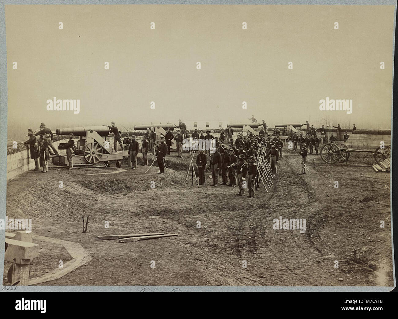 A photograph of Fort Totten, a historic military site in Washington, D ...