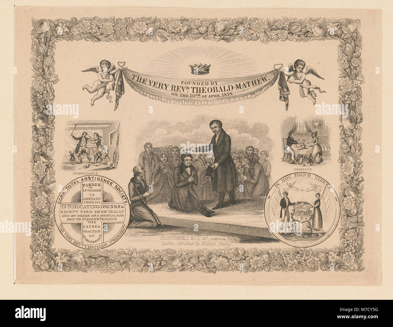 The Very Rev. Theobald Mathew was a key figure in the Catholic ...