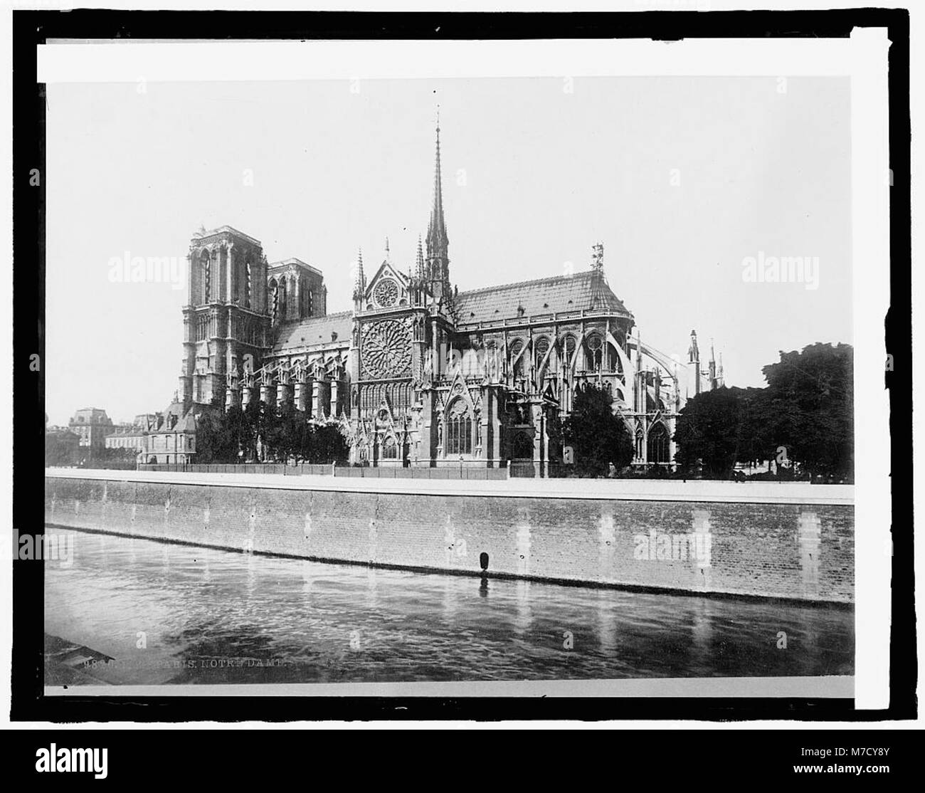 The Notre Dame Cathedral in Paris, France, is one of the most famous ...