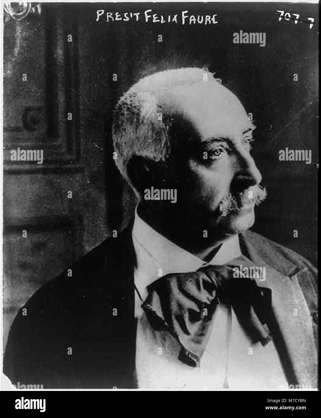 This image features Francois Felix Faure, the President of France from ...