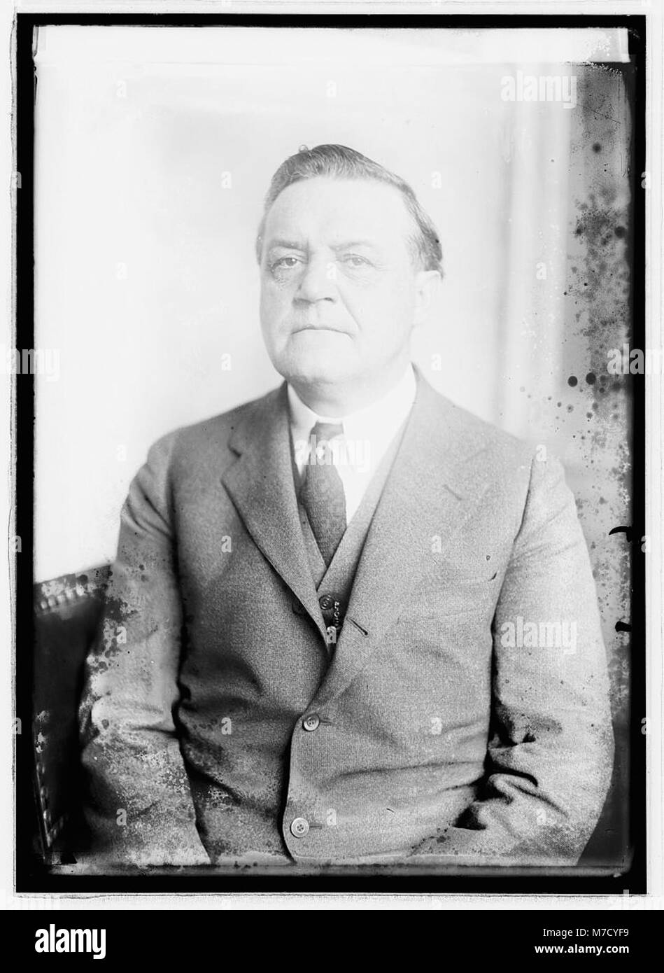 A portrait of Frank H. Funk, a historical figure from Illinois ...