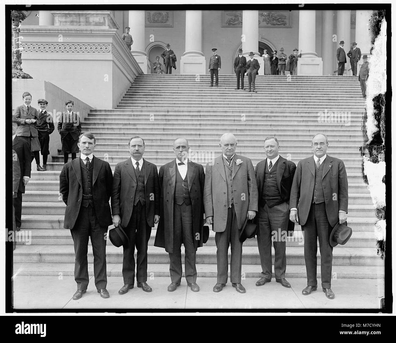 A photograph of a fraternity group, likely from the early 20th century ...