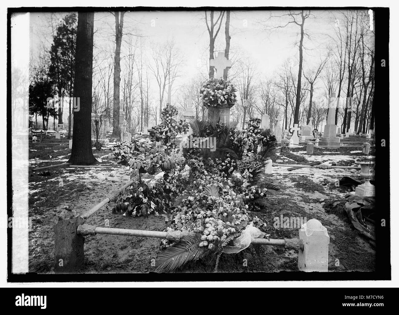 A portrait of Fred J. Miller, an individual captured in this historical ...