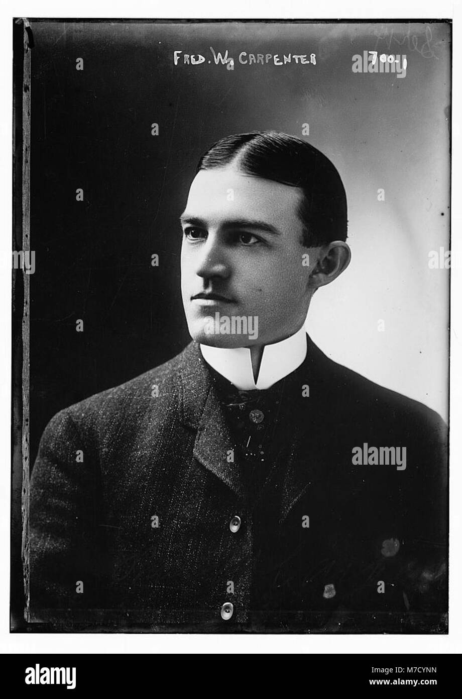 Fred W. Carpenter's portrait bust is a sculptural work capturing the ...