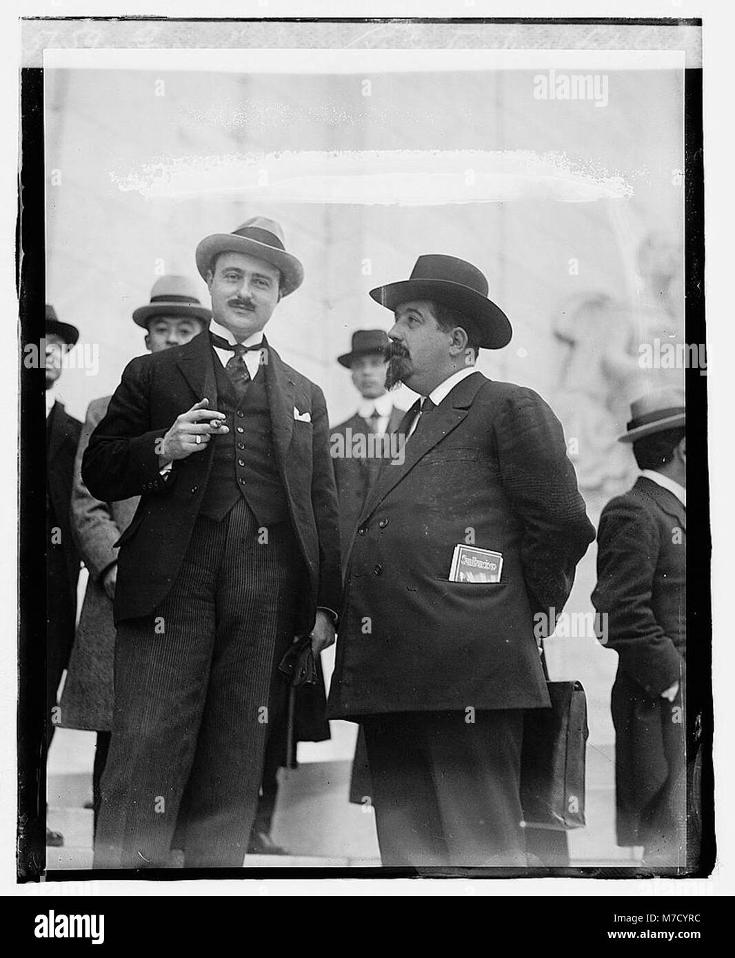 A photograph of French delegates attending the International Labor ...