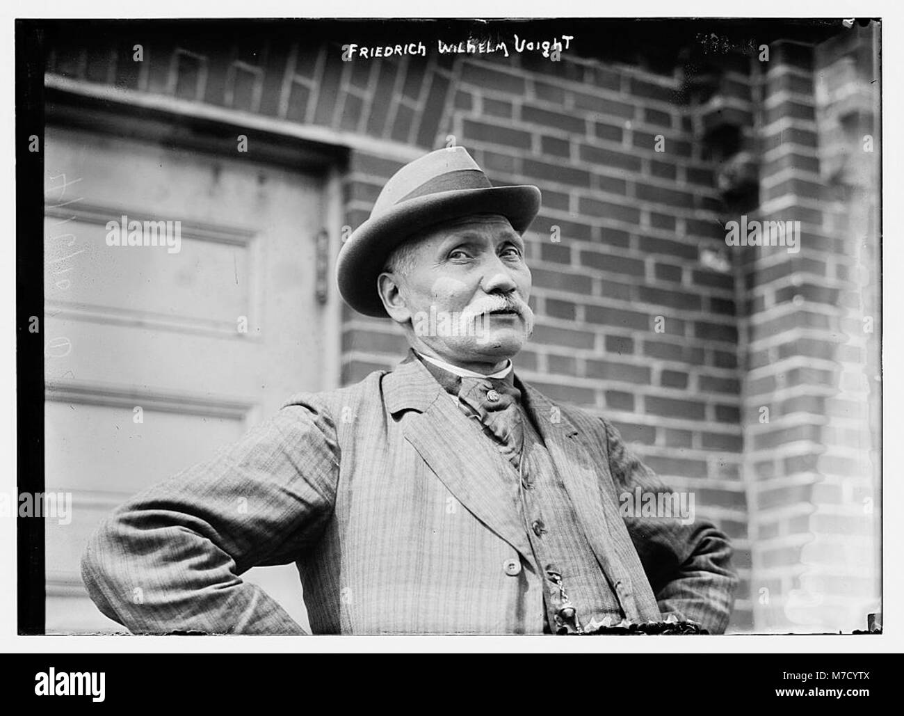 A photograph of Friedrich Wilhelm Voight, a notable historical figure ...