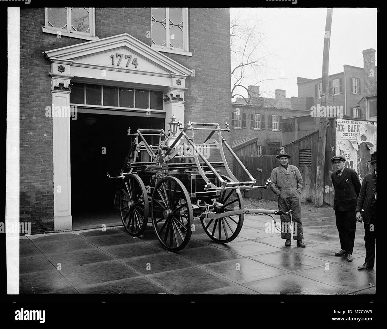 The Friendship fire engine from Alexandria, Virginia, showcasing early ...