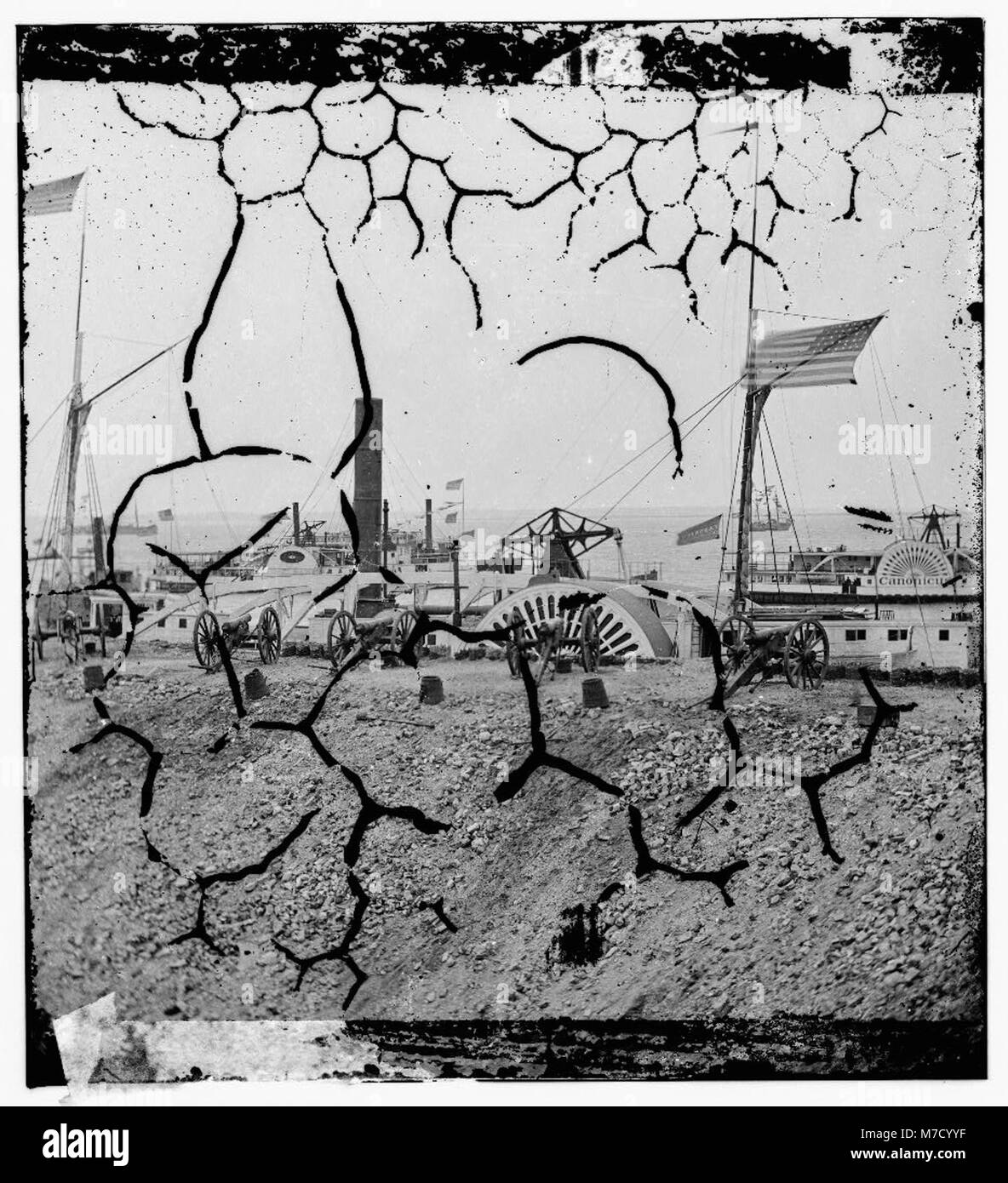 A historic view from the parapet of Fort Sumter, offering a glimpse of ...