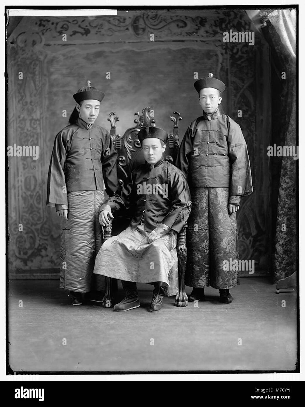 A portrait of Prince Fu Tsai, a significant historical figure, along ...