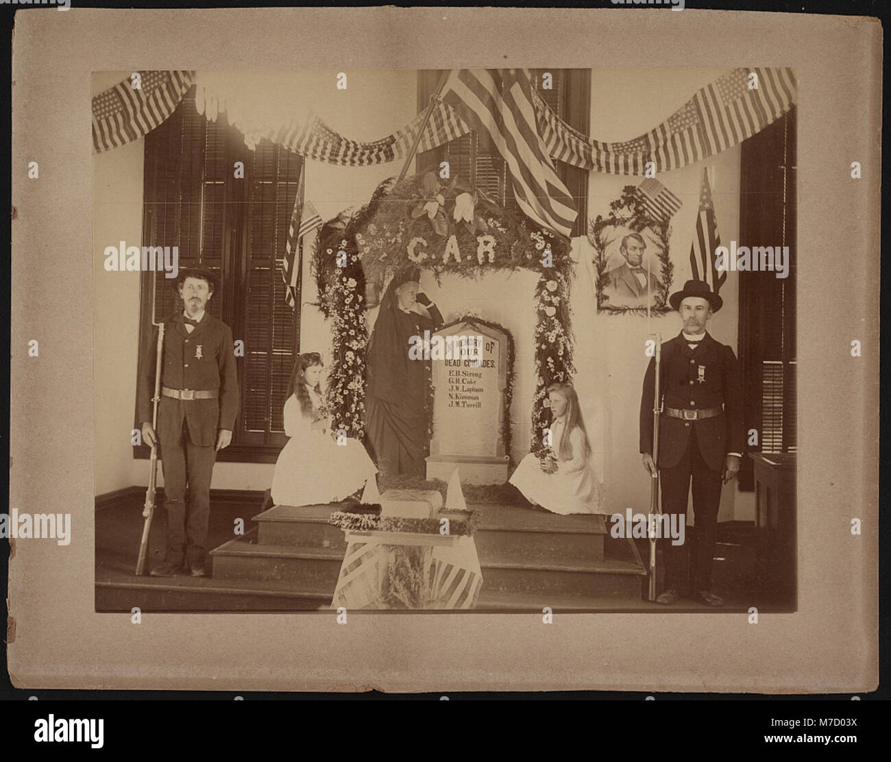 The Grand Army of the Republic (G.A.R.) hall features an altar ...