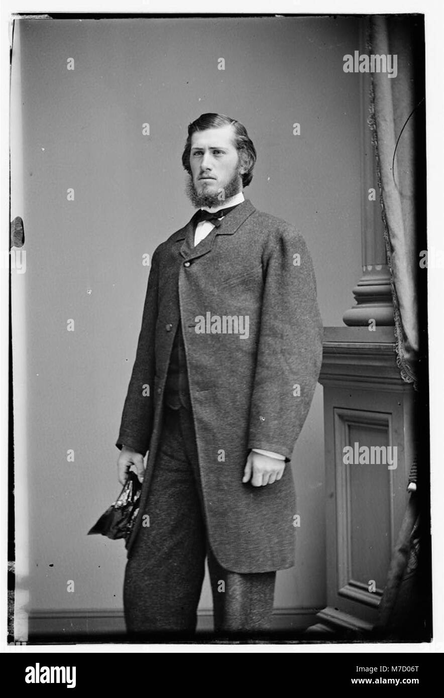 A historical photograph of George Washington Vanderbilt, showcasing his ...