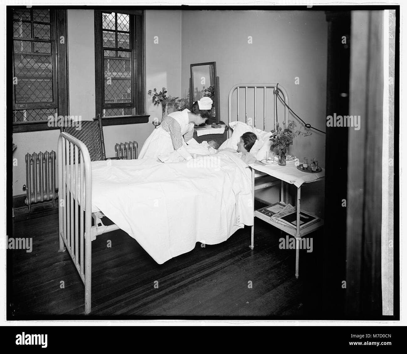 Photograph of Garfield Hospital in Washington, D.C., showing the ...