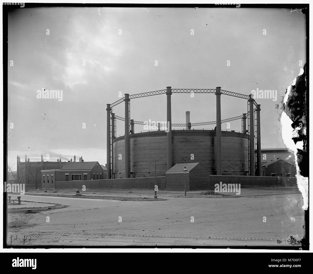 The gas tank at 26th & G in a historic district serves as an important ...