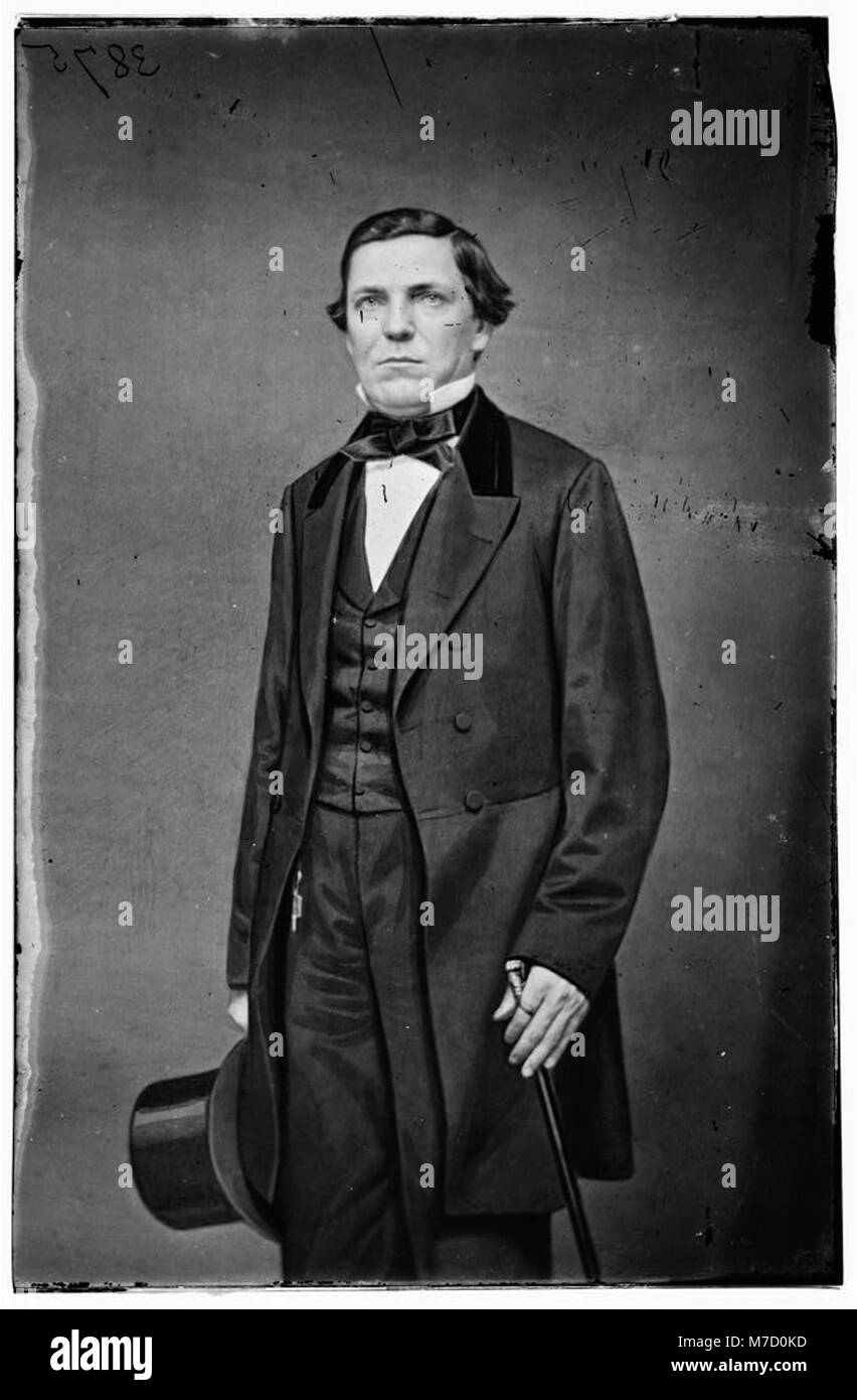 A portrait of General Andrew Hamilton, a prominent figure from Texas ...